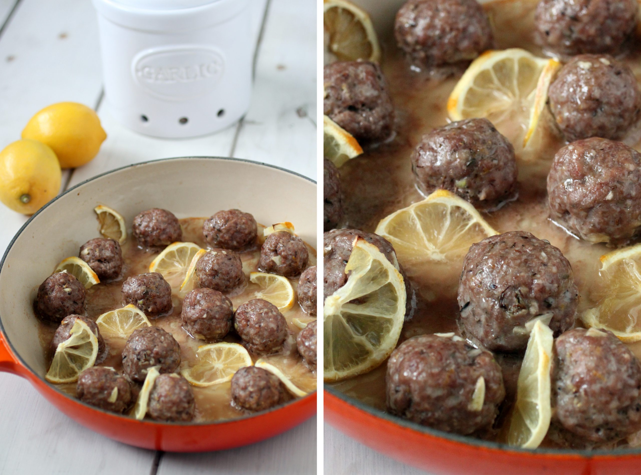 Lemon Lamb Meatballs | Primal Palate | Paleo Recipes