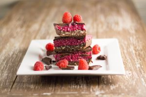 Raw Chocolate Raspberry Slice | Primal Palate | Paleo Recipes