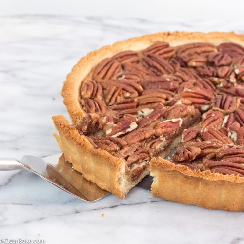 Deep Dish Dark Chocolate Cake with Almond Butter Swirl | Primal Palate ...