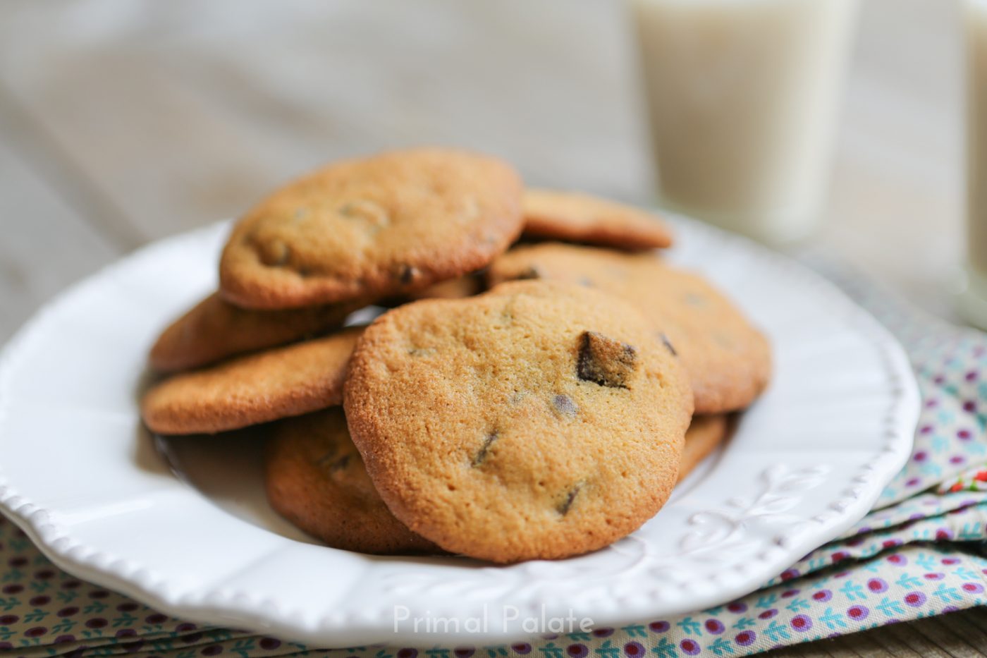 Nut-Free Chocolate Chip Cookies | Primal Palate | Paleo Recipes