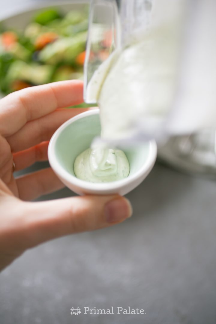 Garden Ranch Dressing | Primal Palate | Paleo Recipes