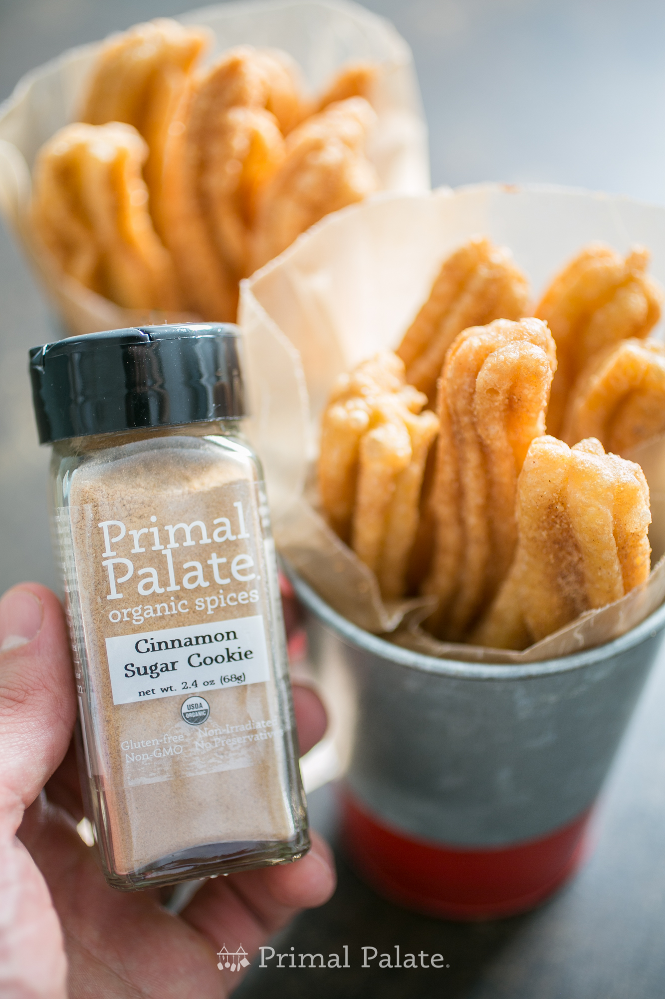 Paleo-friendly Churros, and Churro Ice Cream Cups | Primal Palate ...