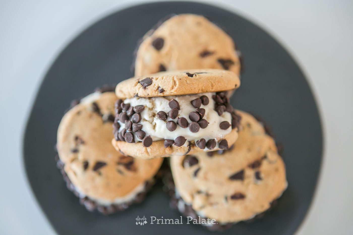 Cool off with a Chocolate Chip Cookie Ice Cream Sandwich | Primal ...