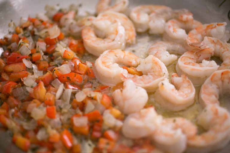 Super Gyro Shrimp Fettuccine Recipe | Primal Palate | Paleo Recipes