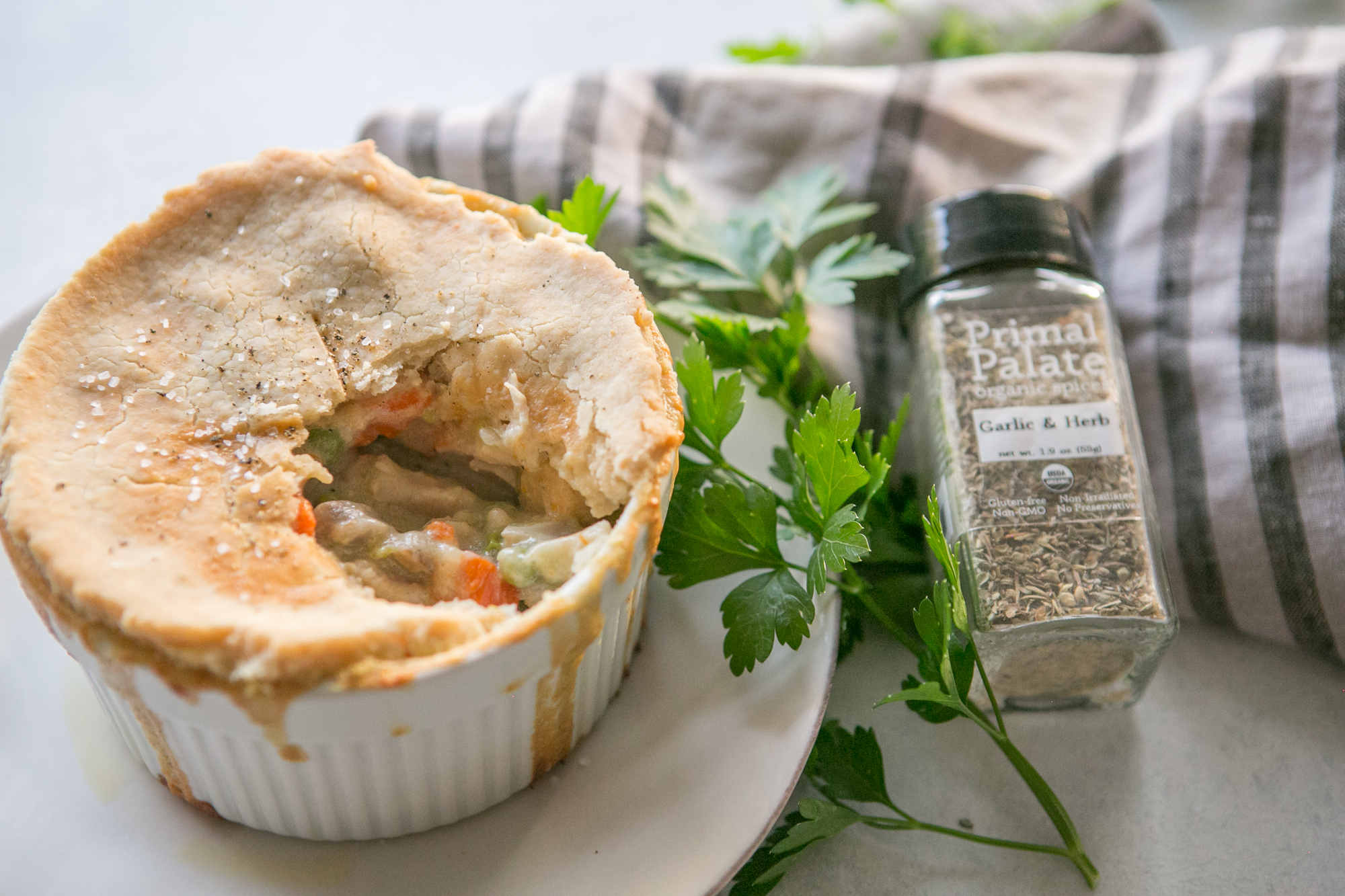 Gluten-free Chicken Pot Pie | Primal Palate | Paleo Recipes