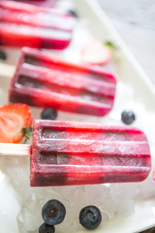 Hydrating Berry Popsicles | Primal Palate | Paleo Recipes