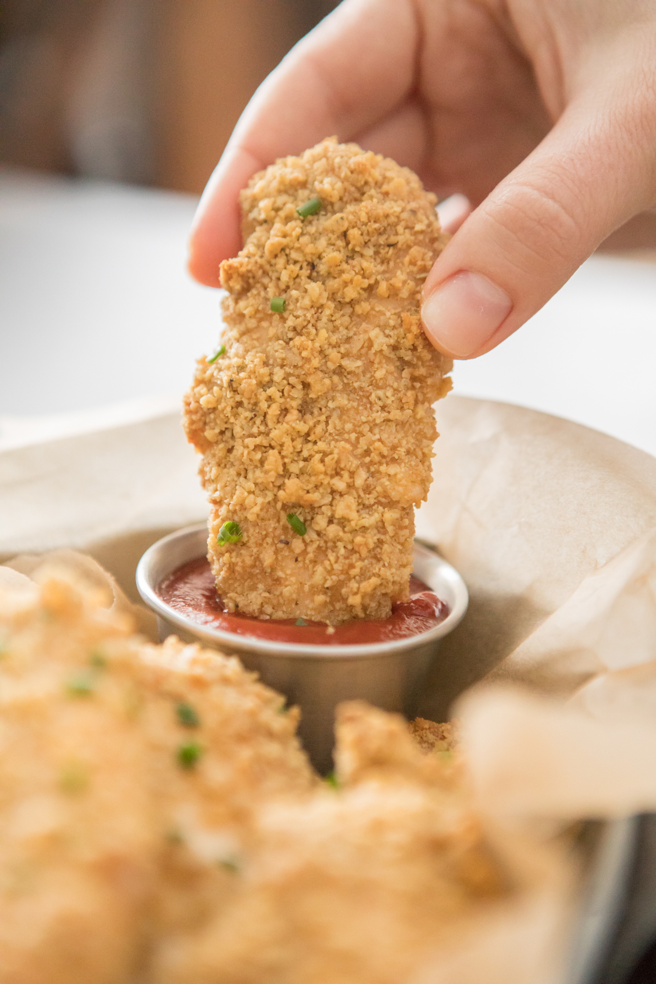 Easy Baked Chicken Tenders – Egg, Dairy, and Grain Free | Primal Palate ...