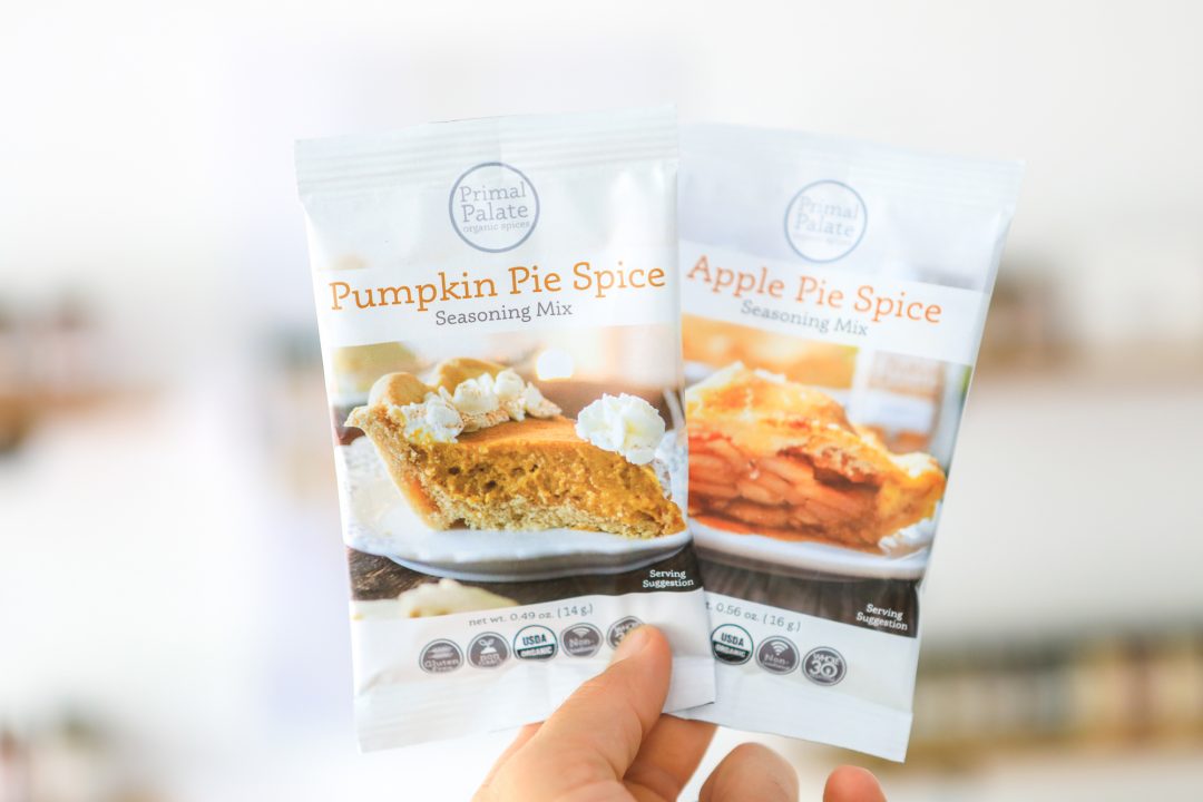 NEW Sweet Singles – fall flavors to go! | Primal Palate | Paleo Recipes